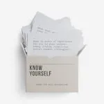 Know Yourself Prompt Cards | The School of Life
