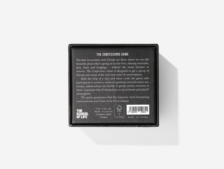 The Confessions Game Cards | the School of Life