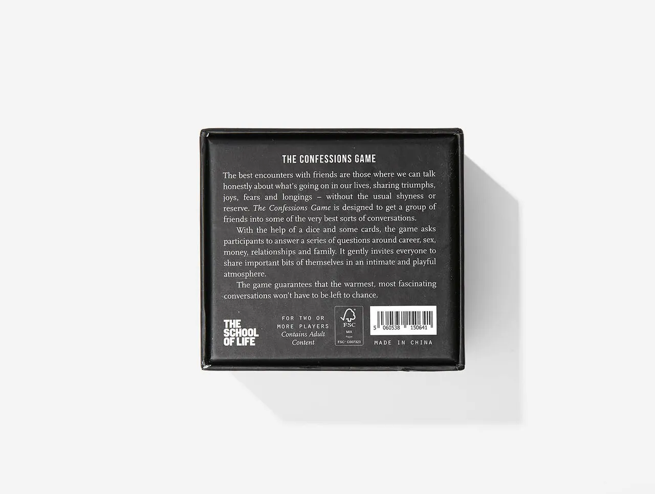 The Confessions Game Cards | the School of Life