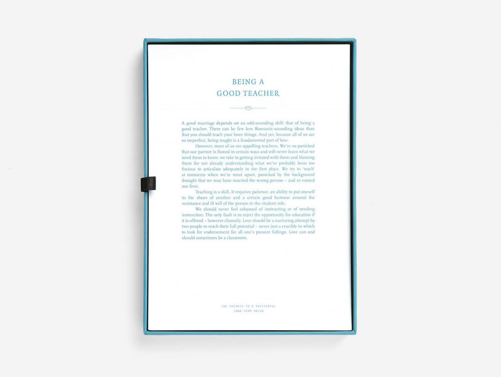 The Marriage Box Cards | The School of Life