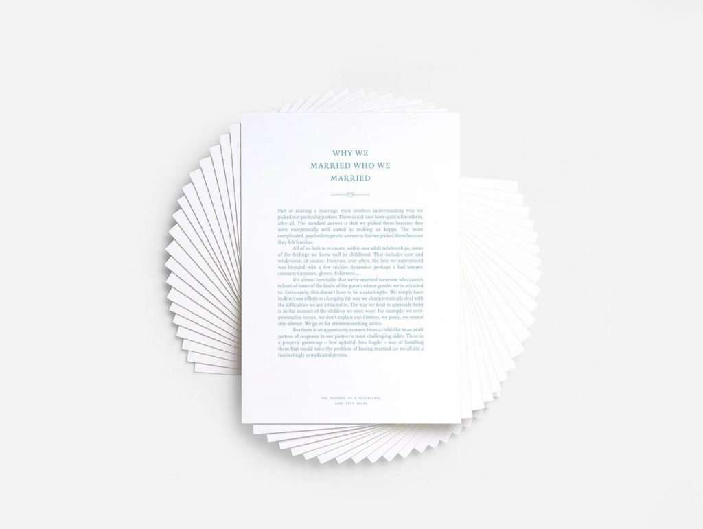 The Marriage Box Cards | The School of Life