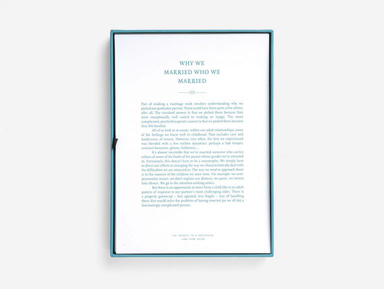 The Marriage Box Cards | The School of Life