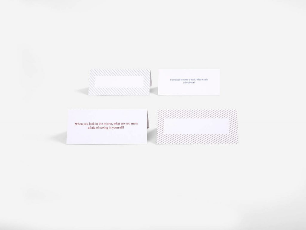 Table Talk Placecards Questions | The School of Life