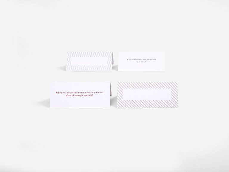 Table Talk Placecards Questions | The School of Life