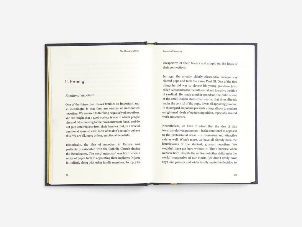 The Meaning of Life Book (Hardcover) | The School of Life