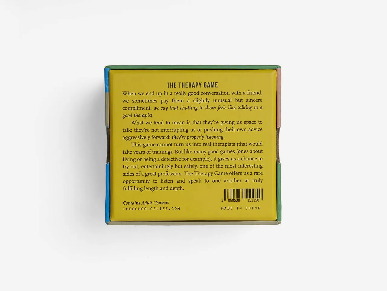 The Therapy Game | The School of Life