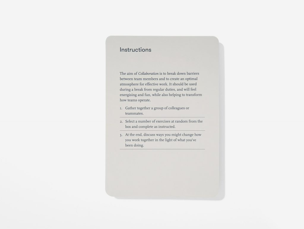 Collaboration Card Set | The School of Life