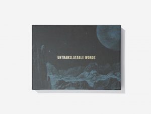 Untranslatable Words - Set of 20 Cards | The School of Life