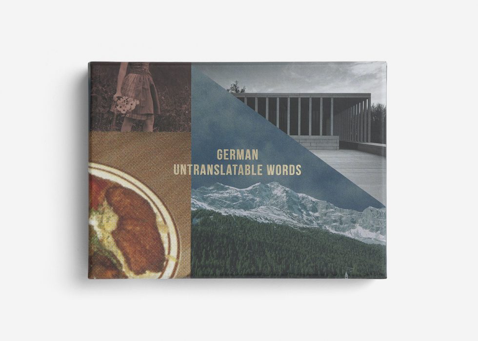 Untranslatable Words - Set of 20 Cards | The School of Life