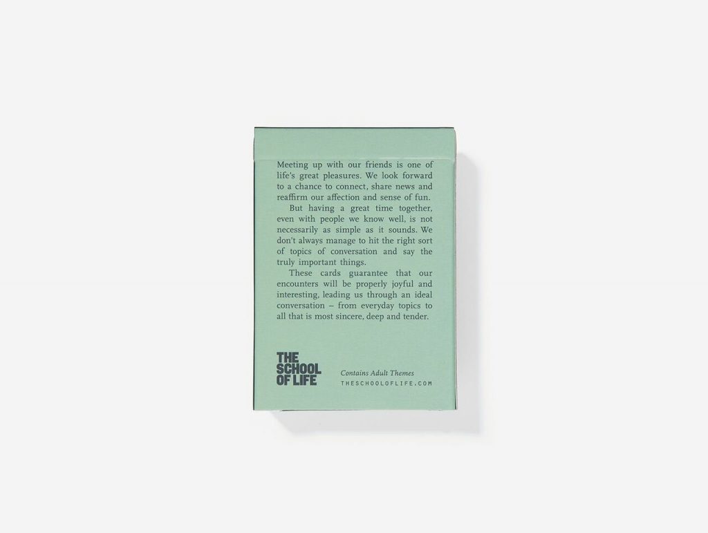 Meeting Friends - Conversation Cards | The School of Life