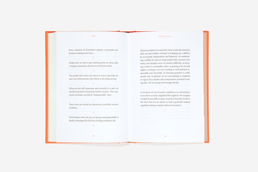 Quotes to Live By - Hardback Book - The School of Life