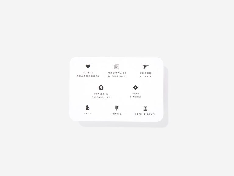 100 Questions Game - The School of Life