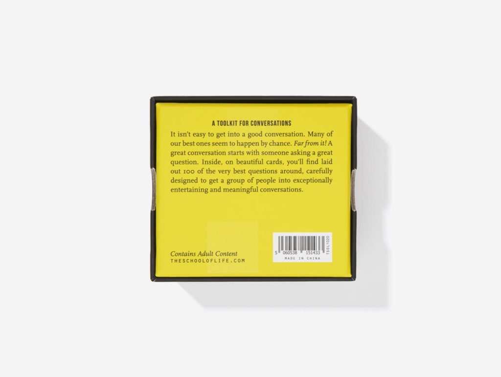 100 Questions Game - The School of Life