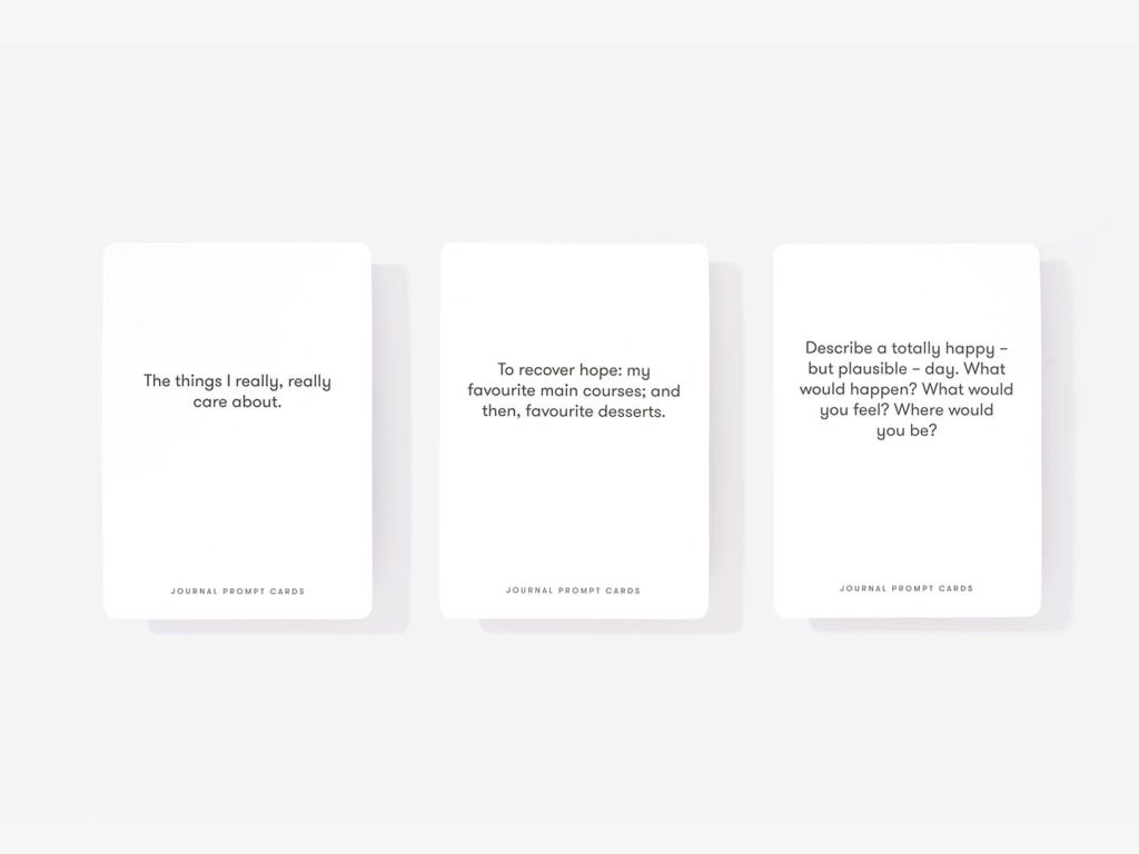 Journal Prompt Cards - The School of Life